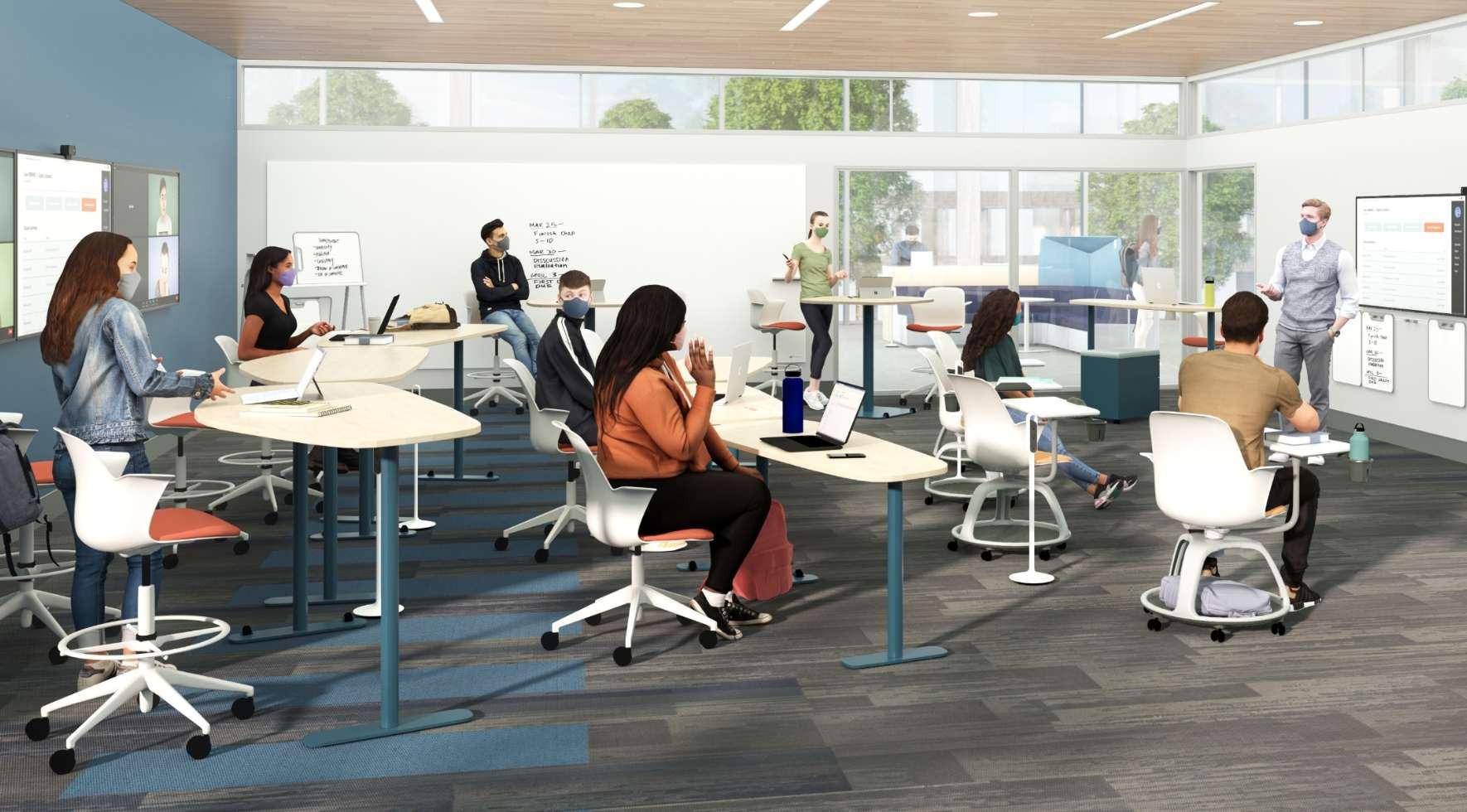 Hybrid Classrooms: Designing Flexible Learning Spaces for Modern Education | EdTech Mate